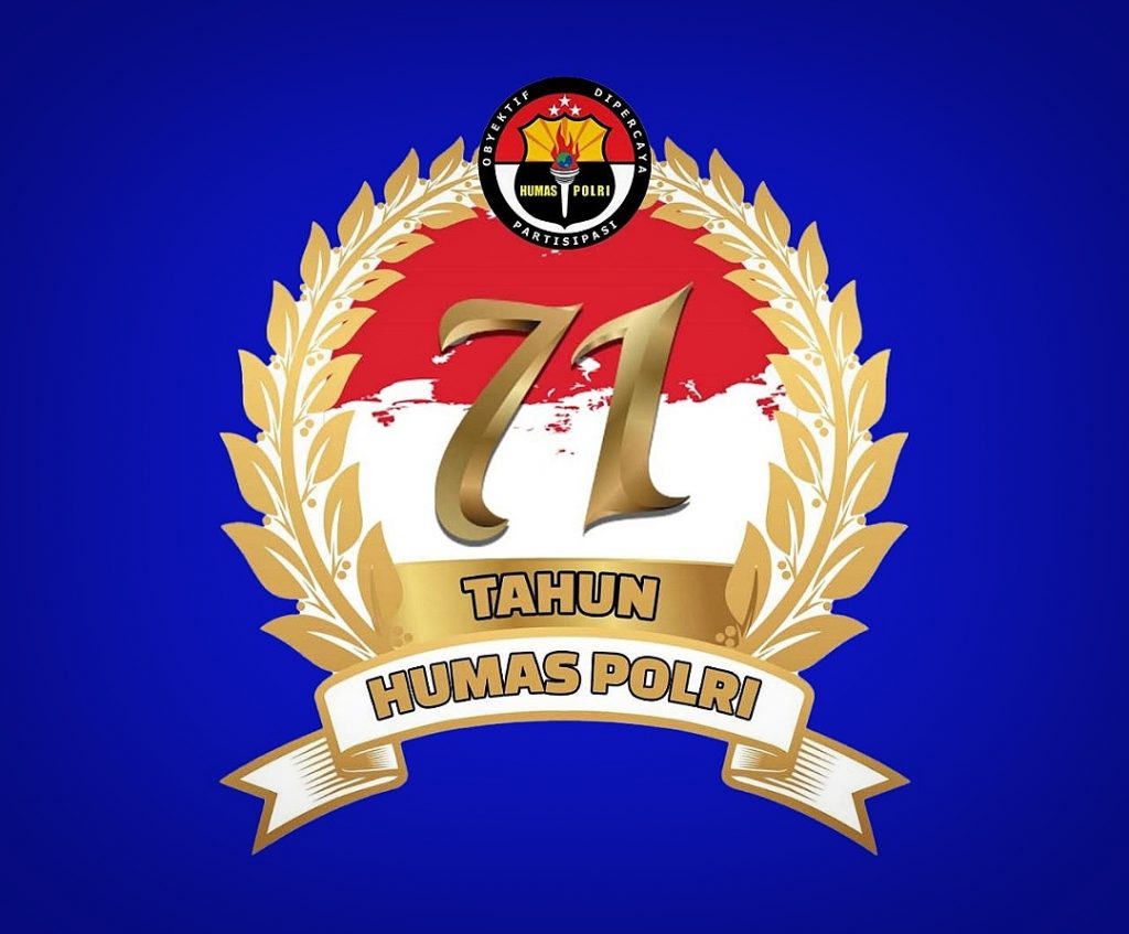Polda Sulteng perkenalkan Logo dan tema HUT Humas Polri ke-71, cek ...